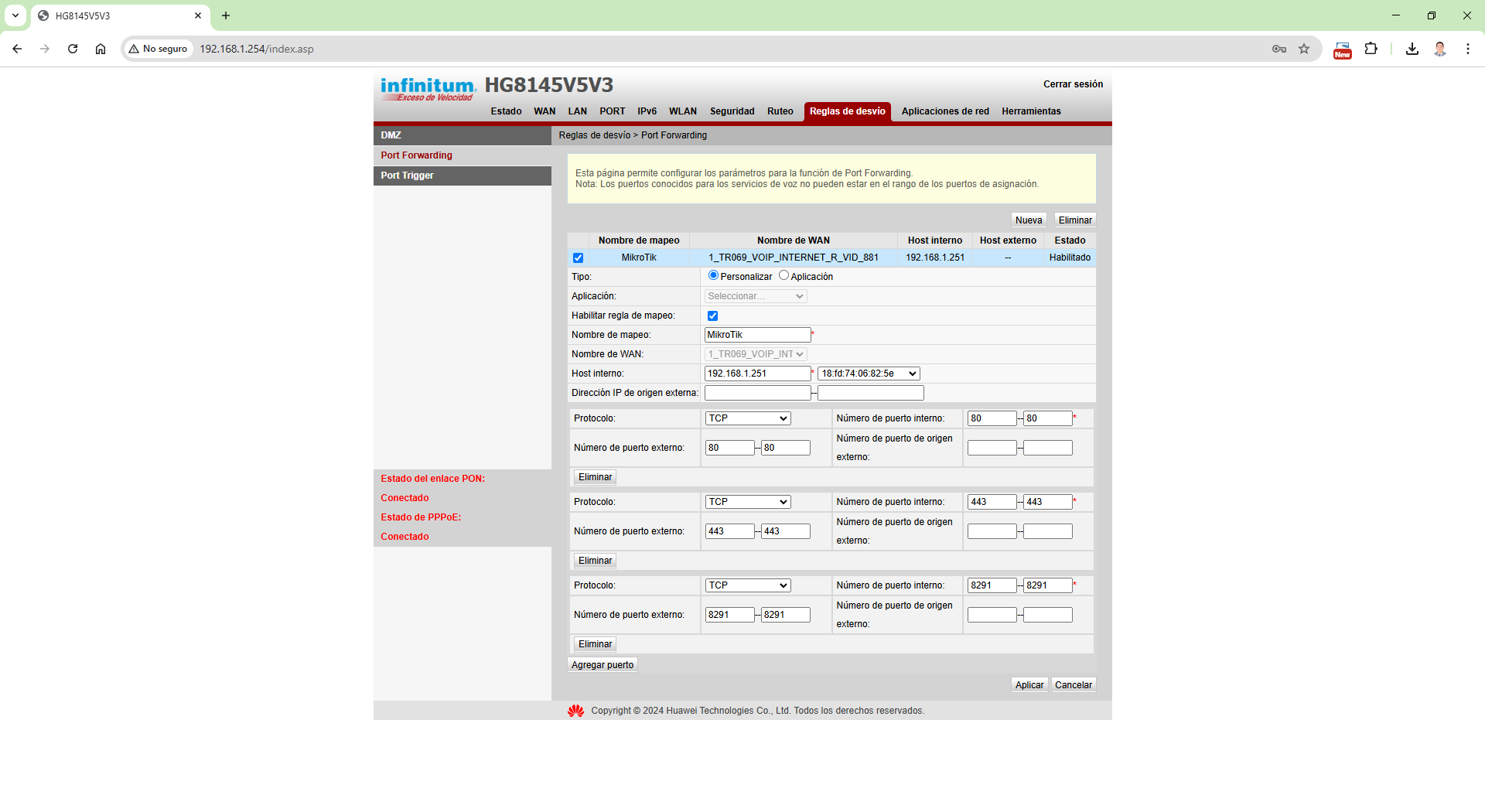 Configurar No-IP en tu módem HG8145V5V3 de Telmex y redireccionar ...